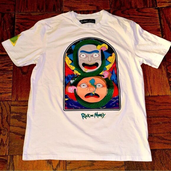 Rick And Morty Shop | Shirts | Rick And Mortyinfinity Snake Tshirt L ...